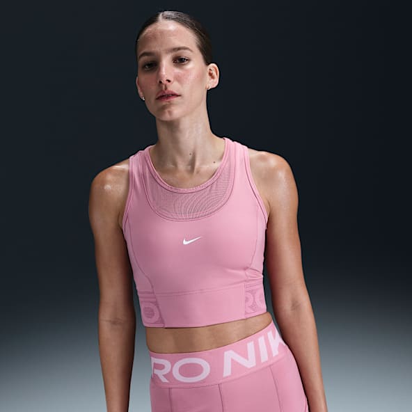 Nike pink top store